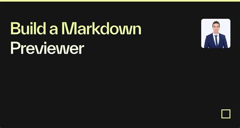 Build A Markdown Previewer Codesandbox