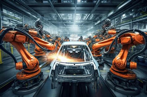 Robotics In Action Car Body Welding And Assembly In A Stateoftheart Manufacturing Generative Ai