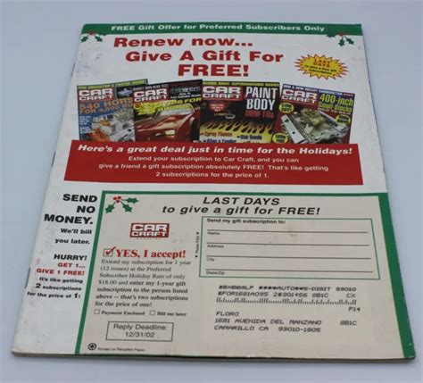 CAR CRAFT MAGAZINE Build Your First Engine January 2003 3 55