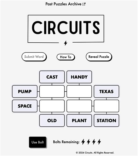 a new word game circuits r wordle