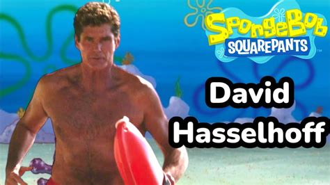 David Hasselhoff In Spongebob Squarepants Youtube