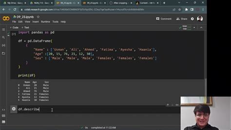 Python Intro To Pandas Youtube