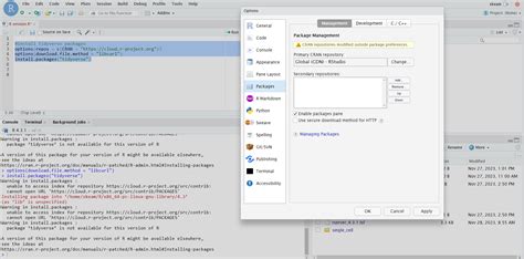 Linux Cannot Install R Package In Rstudio Cloud Stack Overflow