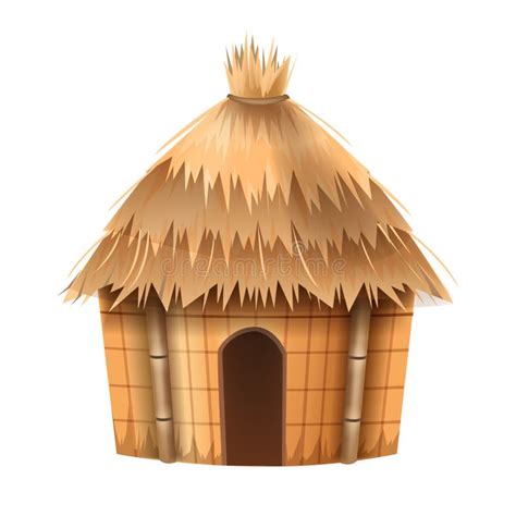 Hut Island Nipa Small Stock Illustrations 5 Hut Island Nipa Small