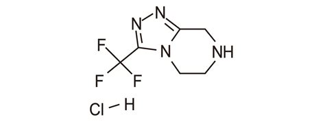 3 Trifluoromethyl 5 6 7 8 Tetrahydro [1 2 4]triazolo[4 3 A] Pyrazine