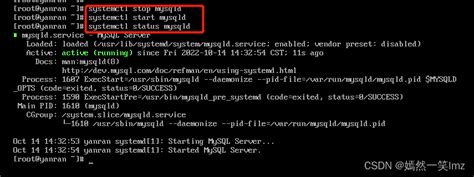 Linux Mysql服务常用命令systemctl Start Mysqld Csdn博客
