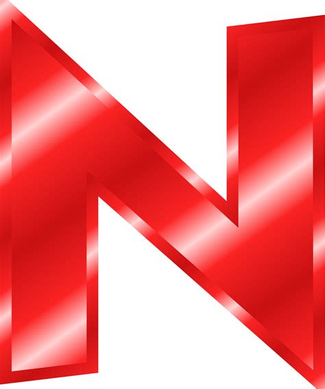 Clipart Effect Letters Alphabet Red