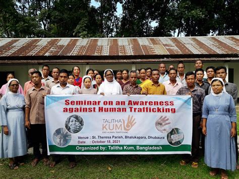 Talitha Kum Trains Nuns Youth Against Human Trafficking And Forced