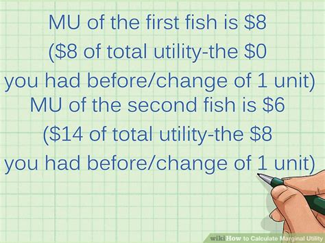 How To Calculate Marginal Utility 11 Steps With Pictures