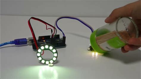 Diymall Tcs3472 Color Sensor Works With Arduino Uno And Ws2812 Youtube
