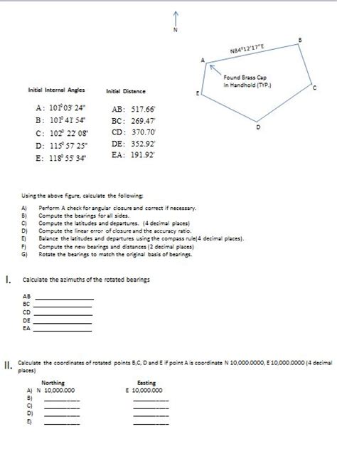 Solved Using The Above Figure Calculate The Following