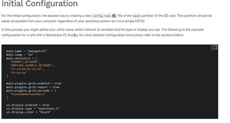 Following Steps On Website My Config Does Not Match The Provided Config On The Site What Do I
