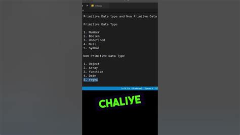 These Data Types 😳 Shorts Datatypes Javascript New Youtube