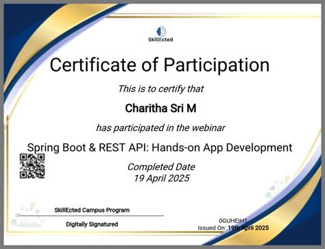 🚀 Exploring Spring Boot Simplifying Java Development Charitha Sri Mulagada