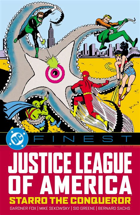 Ce Dc Finest Justice League Of America Starro The Conqueror Speed Force