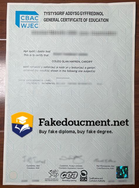 How To Order Wjec Fake Certificate Buy Cbac Certificate