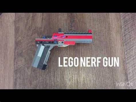 Lego Nerf Gun Working Tutorial Youtube