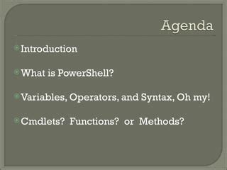 SharePoint Administration With PowerShell PPT