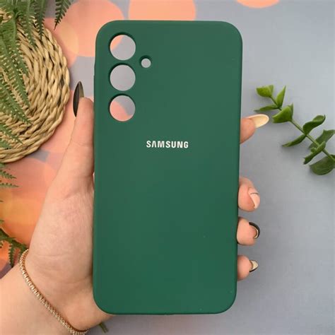 قاب گوشی Galaxy A35 سامسونگ سیلیکونی پاک کنی اورجینال داخل پارچه ای رنگ
