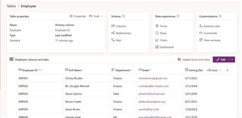 Create A Dataverse Table From Excelcsv In Power Apps
