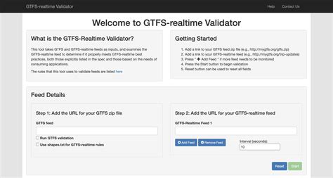 Setting Up A Gtfs Realtime Validator App Mobilitydatadev