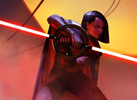 Artstation Second Sister Trilla Sudri Victor Garcia Star Wars
