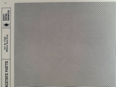 Brick Wall Patterns Chartpak Manga Screentone Shading And Pattern Film Adhesive Sheets Tone Film