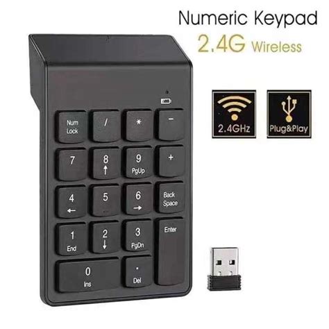 Mini Usb 18 Keys Number Pad Numeric Keypad Keyboard For Pc Laptop Lazada Ph
