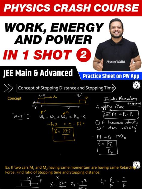Work Energy And Power Part 02 Lect Notes Pdf