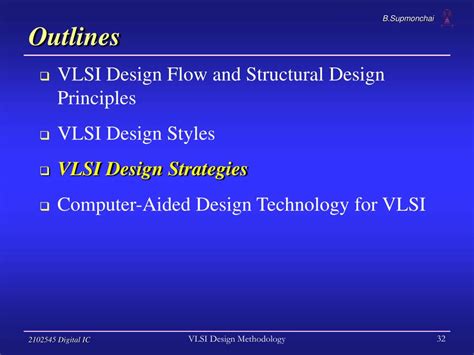 Ppt Tutorial 3 Vlsi Design Methodology Powerpoint Presentation Free