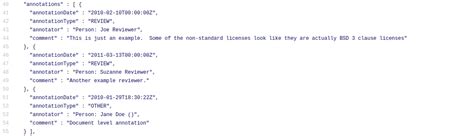 annotations object doesn t have spdxid property in json spec2 2 · issue