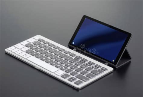 Foldable Bluetooth Keyboard With A Flat Layout And Portable Desi Stock