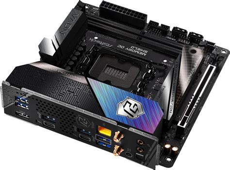 Asrock Z890i Nova Wifi Lga 1851 Mini Itx Motherboard