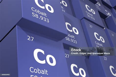 코발트 주기율표 원자 번호 원자량 이름 및 기호의 기호 큐브의 3d 렌더링 배경 교육 과학 및 기술 3d 일러스트레이션 개체 그룹에 대한 스톡 사진 및 기타 이미지 Istock