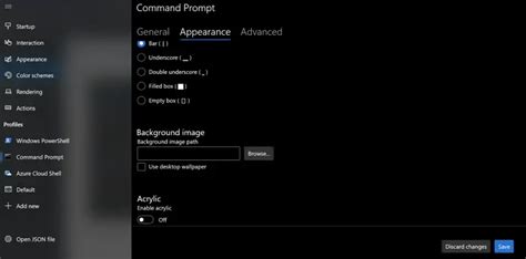 How To Set Background Image In Windows Terminal