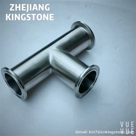Stainless Steel Sanitary Welded Reducing Tee Buy Stainless Steel