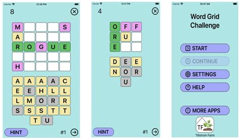 word grid challenge