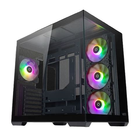 TECWARE VXR TG PREMIUM TEMPERED GLASS ATX GAMING CASE BLACK WHITE TECWARE VXL ATX CASE VXR