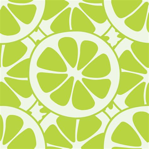 Lime Seamless Texture Vector Green Lime Pattern For Print Design Summer Tropical Leaf Vector