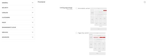 Magento2 Magento 2 Images In Store Config Per Radio Button