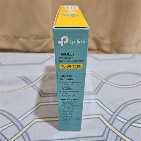 Tp Link Tl Wn N Mbps Wireless N Nano Usb Adapter Computers Tech Parts Accessories