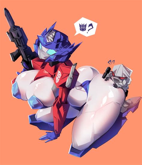 Rule 34 Big Big Ass Big Breasts Big Butt Genderswap Mtf Megatron Megatronus Optimus Prime