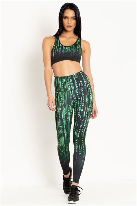 Matrix Code Hw Ninja Pants Ninja Pants Black Milk Clothing Leggings