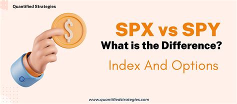Spx Vs Spy What Is The Difference Etfs Index And Options