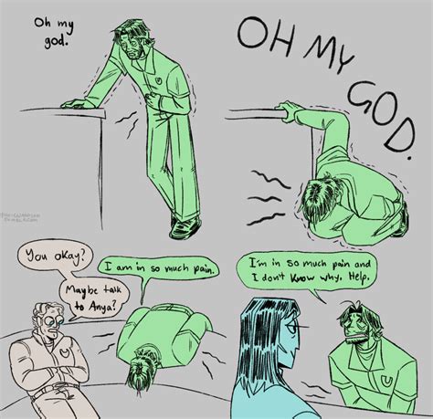 Id A Three Page Digital Comic Featuring Jimmy Curly And Anya From Mouthwashing Jimmy Is