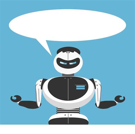 Premium Vector Chatbot Robot Concept Dialog Help Service Bot With