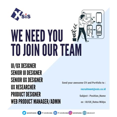 Pt Xsis Mitra Utama On Linkedin Uiuxdesigner Uideveloper