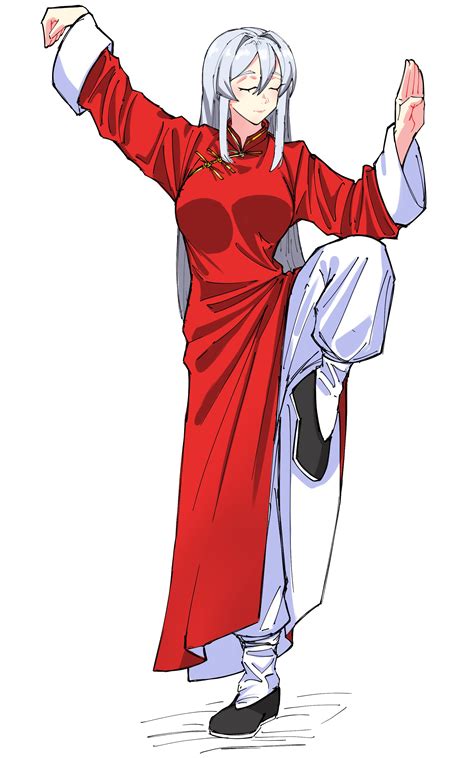 Yao Qing Qing Yao Gray Hair Image By Artkeine Zerochan Anime Image Board