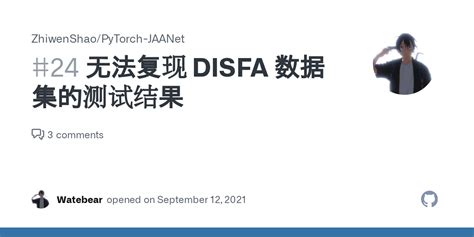 Disfa Issue Zhiwenshao Pytorch Jaanet Github