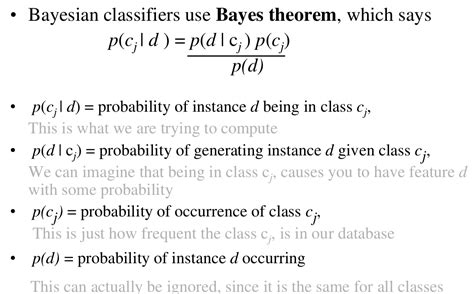 Glimpse Of The Naive Bayes Classifier Electronics Club Iit Bombay